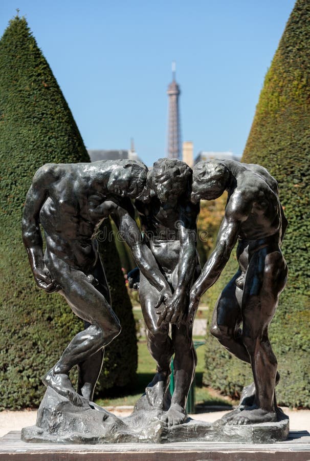 Il Bacio Di Rodin Come Si Vede in Una Galleria Vuota in Rodin Museum ...