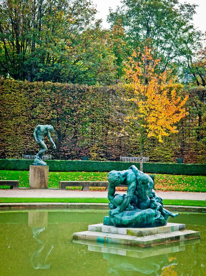 Rodin Sculptures stock photo. Image of paris, travel - 22466330