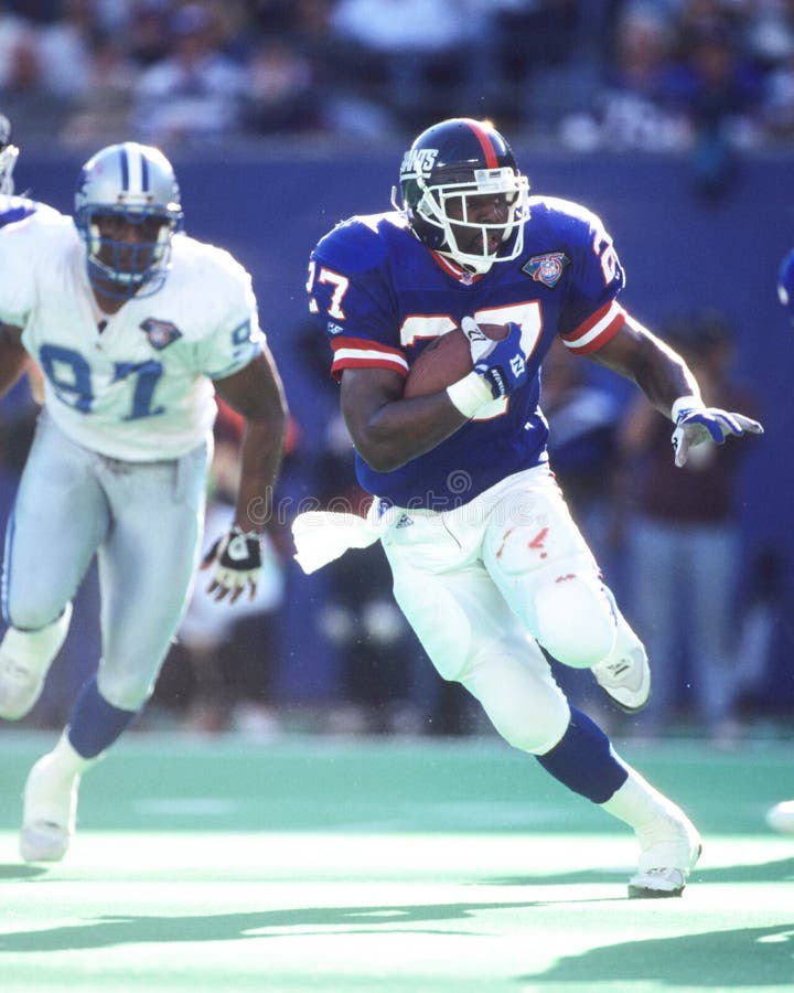 Rodney Hampton fotografía editorial. Imagen de balompié - 74117177