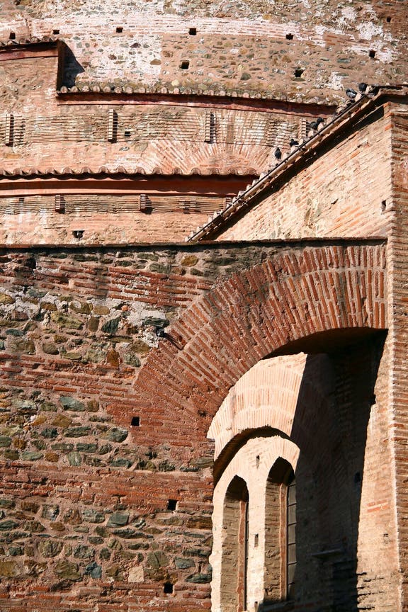 Rodonta temple in Greece stock photo. Image of minares - 7336854