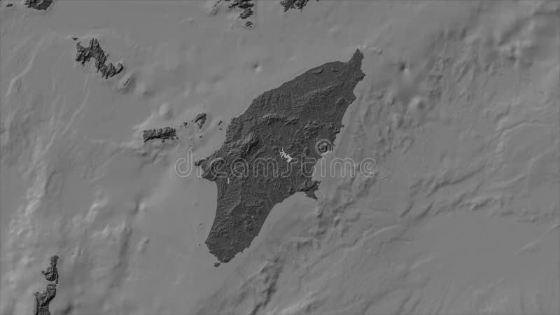 Rodos Island. Greece. Bilevel Stock Illustration - Illustration of ...