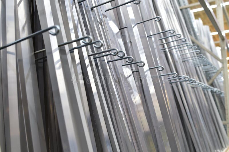 Rods in hardware store stock photo. Image of tools, color - 104880070