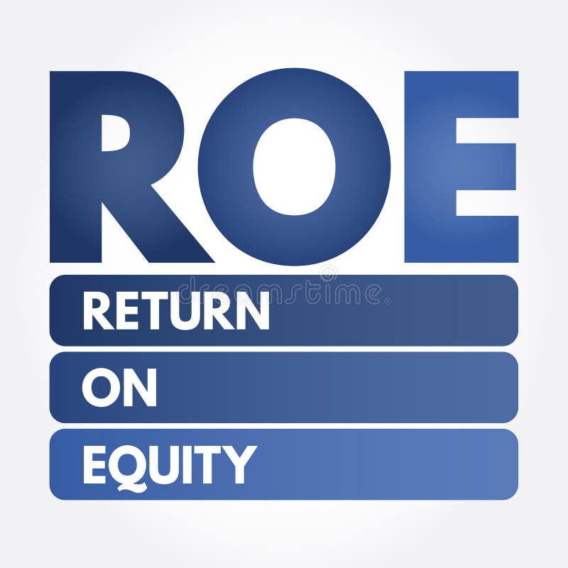 Return on Equity stock illustration. Illustration of concept - 85679024
