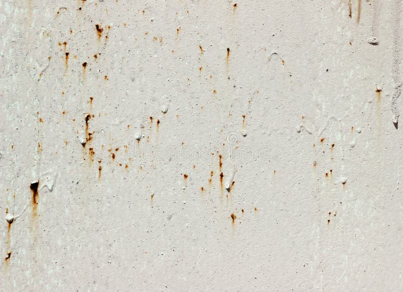 Oude Roestwitte Tankwand in Ladingtankwerf Dicht Bij Vooraanzicht Stock ...