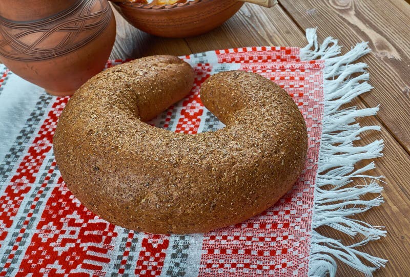 Rogalik stock image. Image of croissant, brown, dessert - 101853683