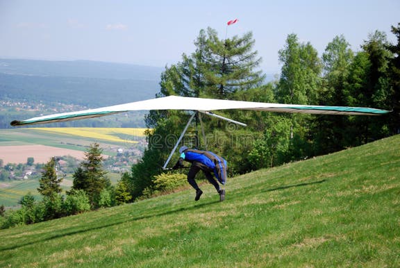 Rogallo stock image. Image of blue, wait, krkonose, rogallo - 9259459