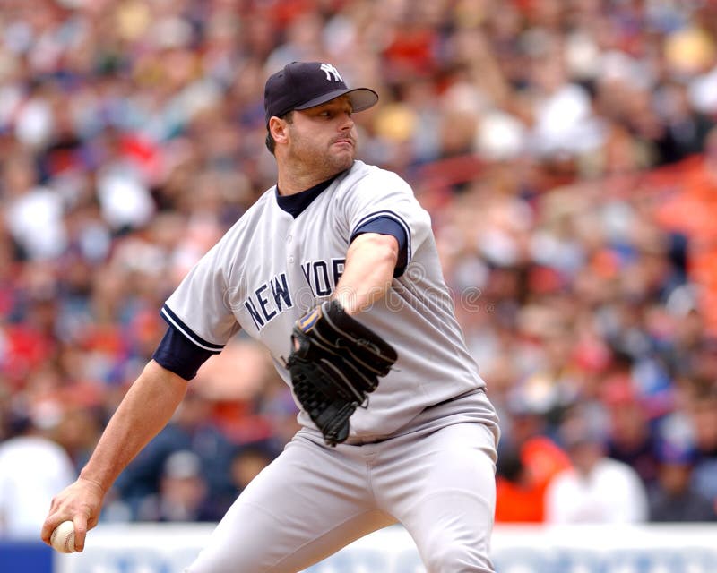 Roger Clemens, New York Yankees Fotografía editorial - Imagen de tiro ...