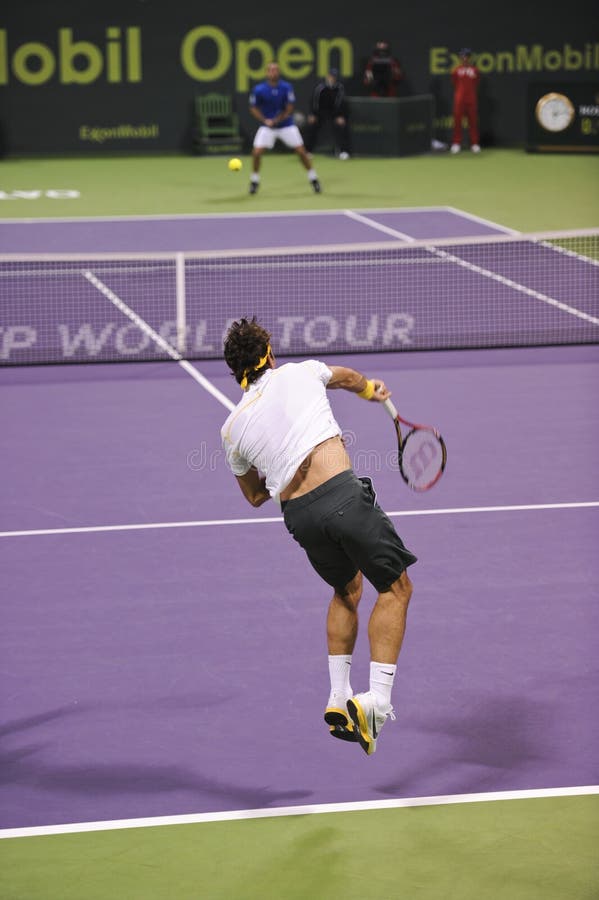 Roger Federer in action editorial stock photo. Image of lifestyle ...