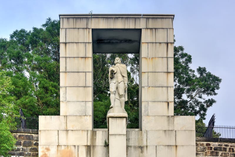 Roger Williams Statue - Parque De La Terraza De La Perspectiva Foto de ...