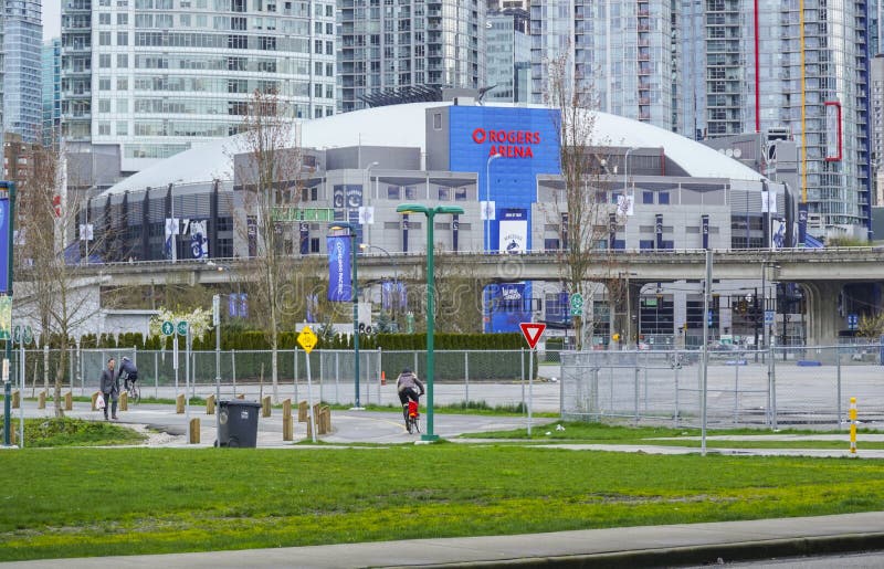 Rogers Arena In Vancouver, Canada Editorial Image - Image of ...