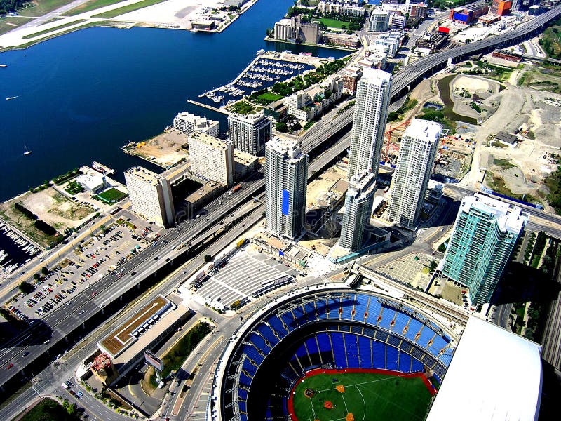 Rogers Centre, Toronto, Ontario, Canada Stock Photo - Image of highway ... Rogers Centre, Toronto, Ontario, Canada Stock Photo - Image of highway ...