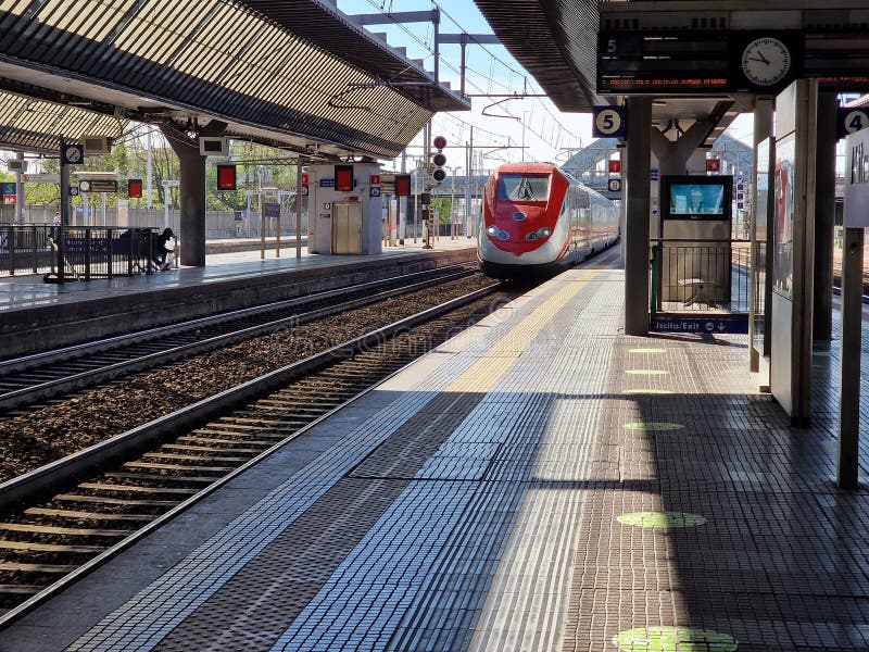 Rogoredo Milan Train Station Italy Stock Photo - Image of journey ...