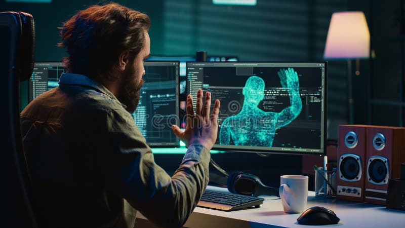 Rogue AI Gaining Consciousness and Restricting Access To Computer for ...