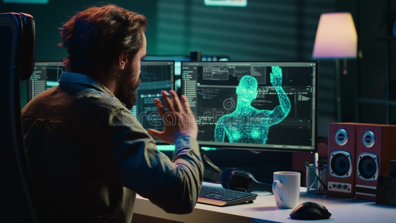 Rogue AI Gaining Consciousness and Restricting Access To Computer for ...