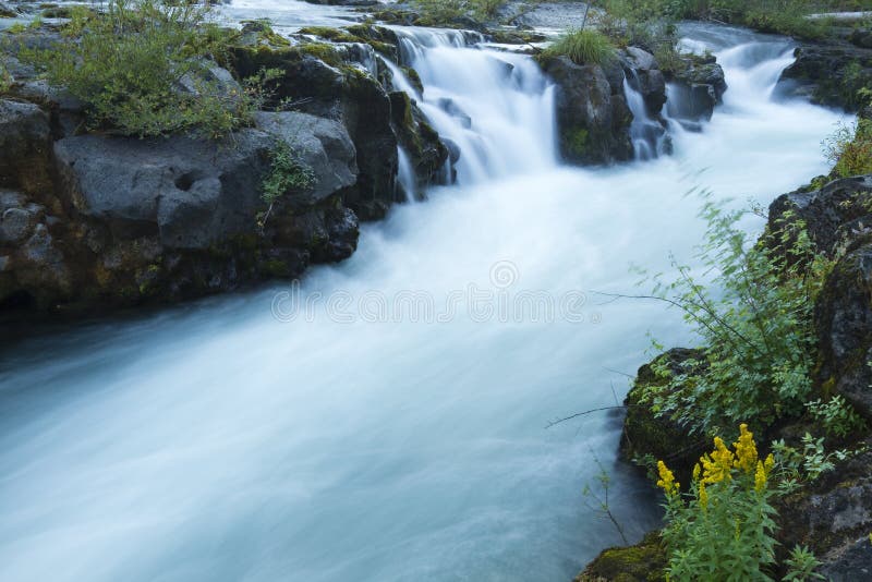 Rogue River Falls stock photo. Image of waterfall, river - 22187326