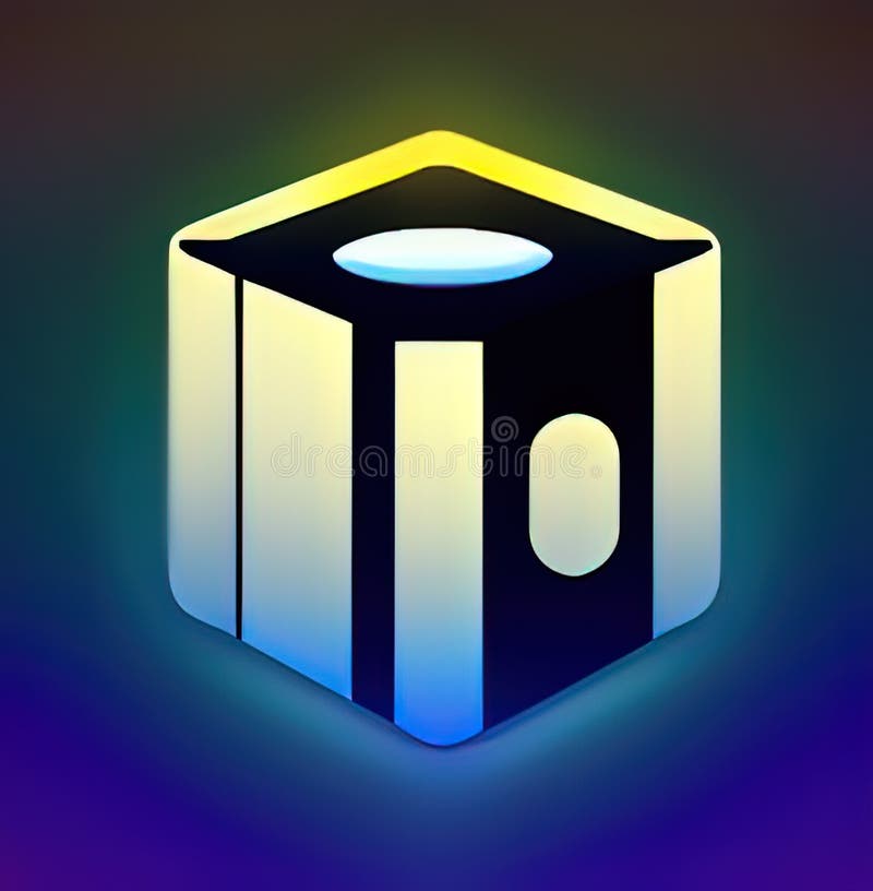 Roguelike Software App Icon. Generative AI. Stock Illustration ...