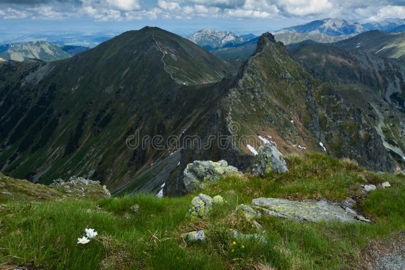 Rohace mountain range stock photo. Image of alps, tourist - 28725226