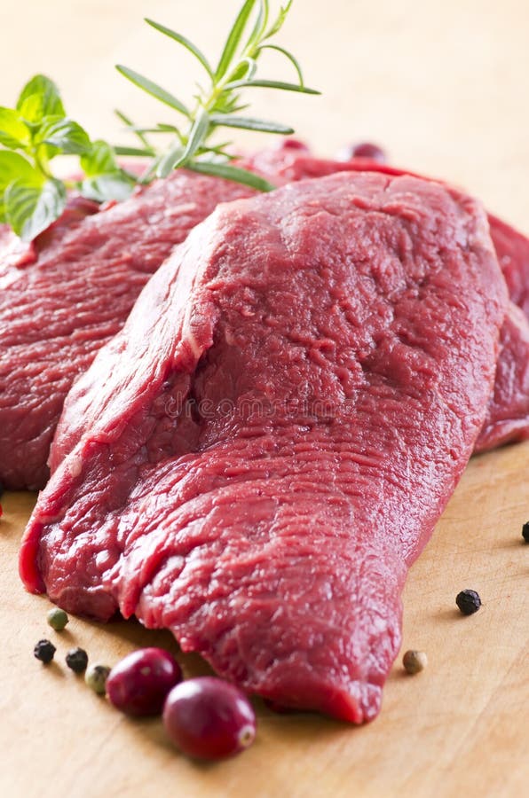 Argentinisches Rindfleisch-Steak Stockbild - Bild von mignon, medium ...
