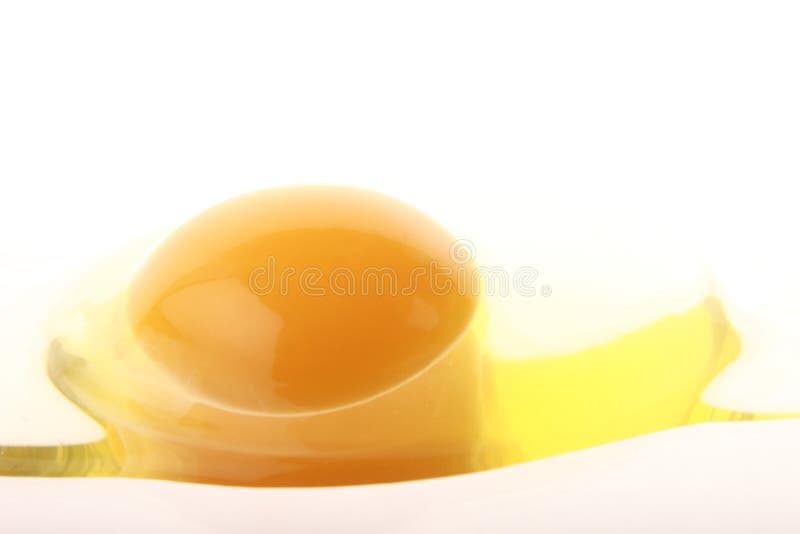 Rohes Ei stockfoto. Bild von eigelb, gelb, getrennt, nachrichten - 7586636