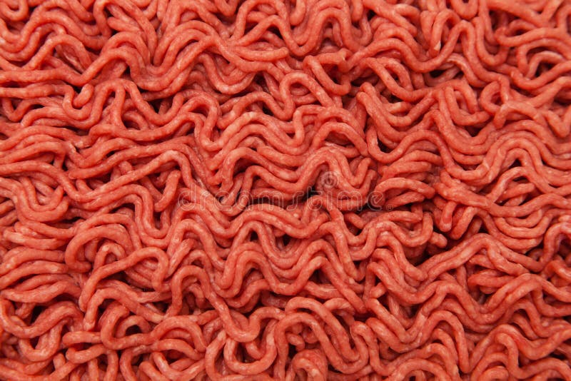 Gehacktes Rindfleisch stockfoto. Bild von bestandteil - 46250854