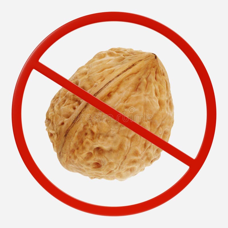 Walnut Allergy Stock Illustrations – 229 Walnut Allergy Stock ...