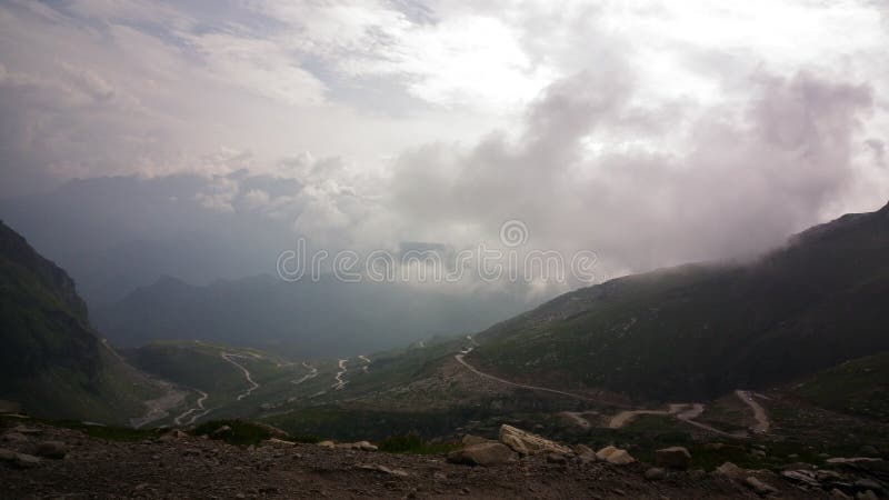 Rohtang pass view stock image. Image of view, himachal - 133691159