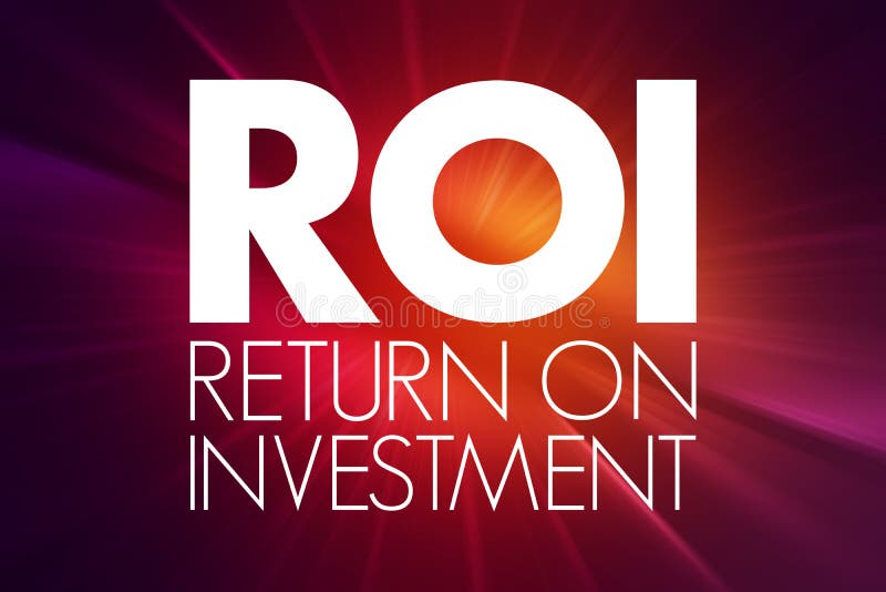 Roi Acronym Stock Illustrations – 184 Roi Acronym Stock Illustrations ...