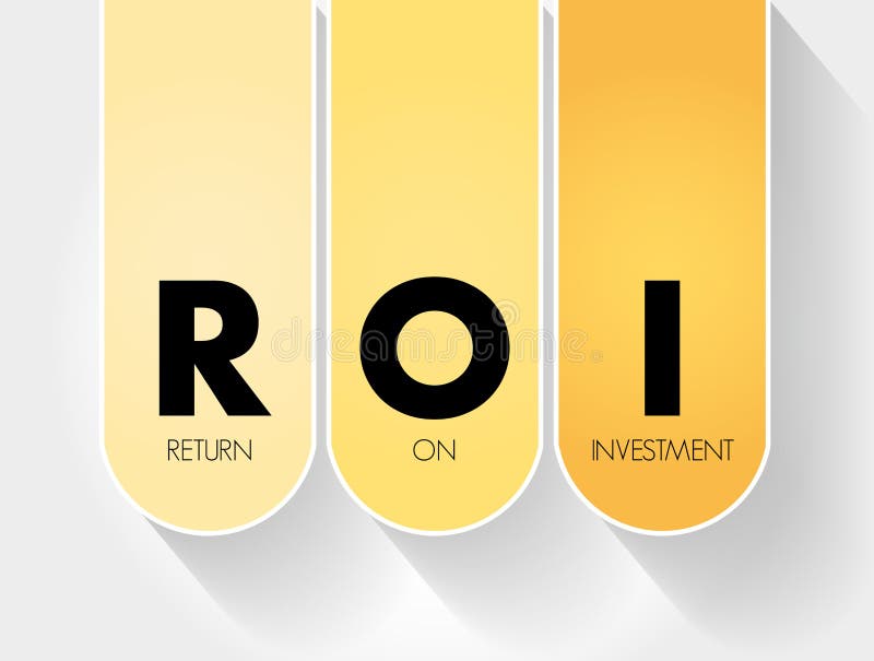 Roi Acronym Stock Illustrations – 184 Roi Acronym Stock Illustrations ...
