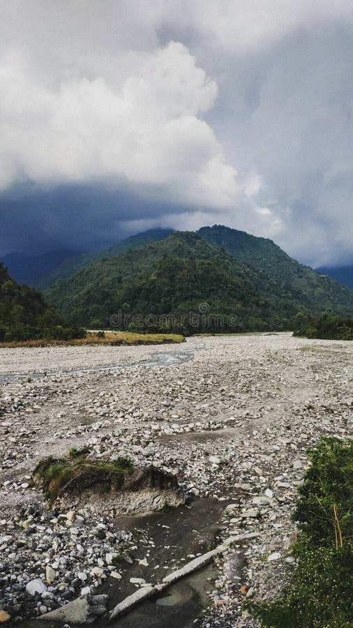 Roing Bridge at Deopani Arunachal Pradesh India. Stock Image - Image of ...