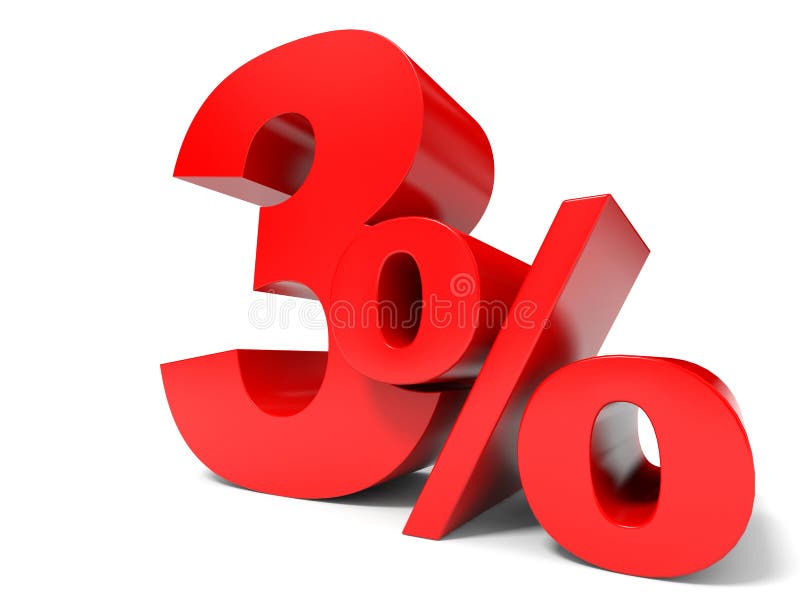 Rojo El Tres Por Ciento Apagado Descuento El 3% Stock de ilustración ... Rojo El Tres Por Ciento Apagado Descuento El 3% Stock de ilustración ...