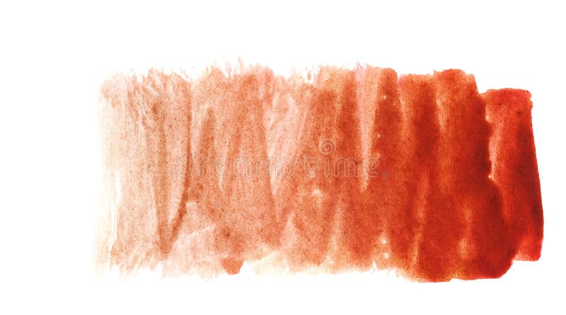 Rojo Ocre Del Fondo De La Acuarela Foto de archivo - Imagen de marco ...