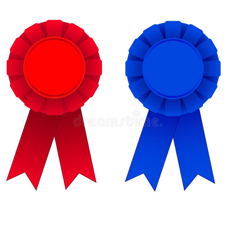 Premio Azul Sobre Icono Del Podio Del Ganador Del Deporte Aislado En ...