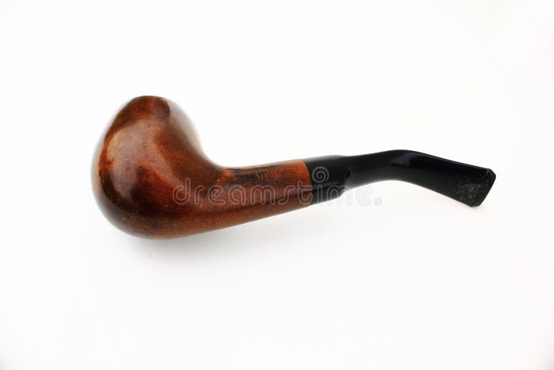 Rokende pijp stock foto. Image of houten, rook, kanker - 18452552