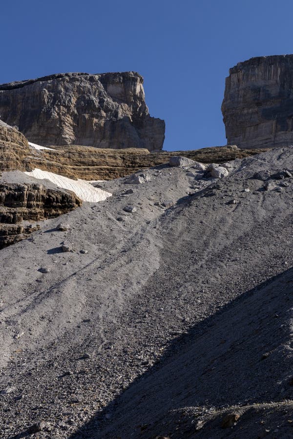 Roland Gap, Cirque De Gavarnie in the Pyrenees Stock Photo - Image of ...
