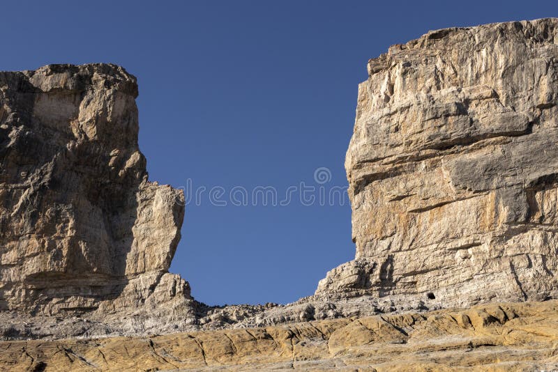 Gap in the french pyrenees stock image. Image of breach - 253339883