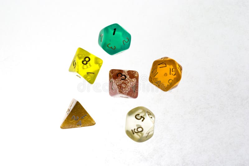 Role Play Game's Dices 2 Picture. Image: 5208825