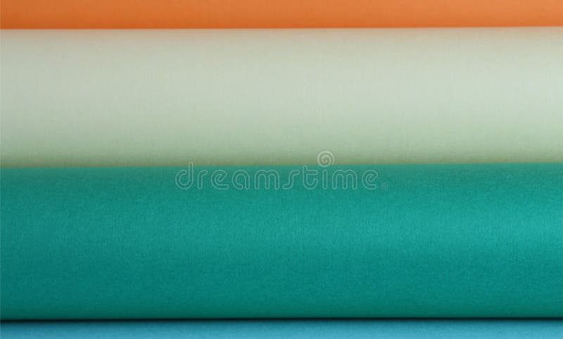 Roles of Color Paper Background Stock Image - Image of curve, paper ...