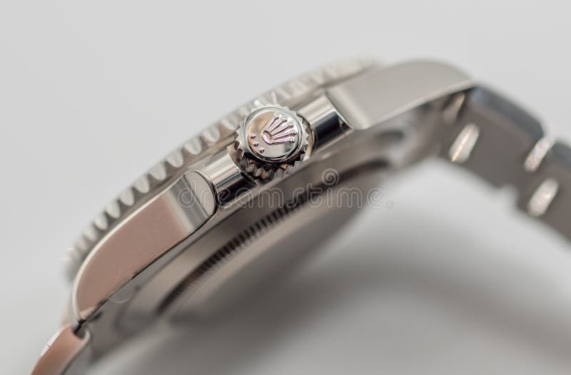 Rolex Corona Símbolo En La Corona Fotografía editorial - Imagen de ...