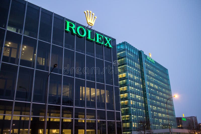 Rolex-Hauptsitze in Genf, Die Schweiz Redaktionelles Bild - Bild von ...
