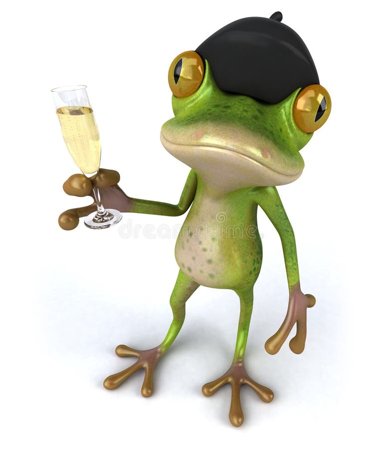 Rolig groda stock illustrationer. Illustration av kapplöpning - 56142372