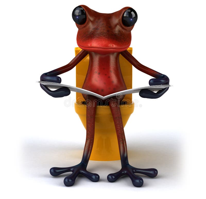 Grodatoaletter stock illustrationer. Illustration av regn - 22926835