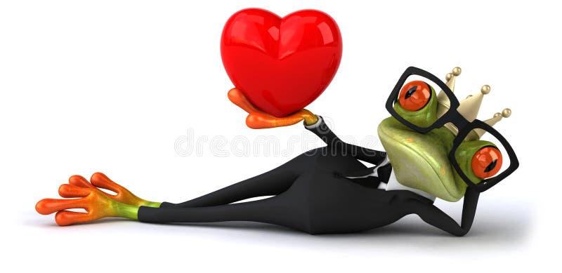 Rolig groda stock illustrationer. Illustration av öga - 50840006