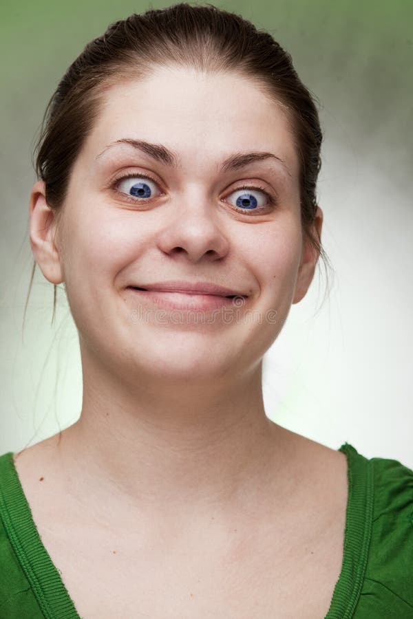 Rolig kvinna fotografering för bildbyråer. Bild av smink - 13138439