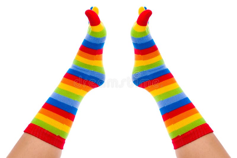 Sockor fotografering för bildbyråer. Bild av sött, färgrikt - 7461809