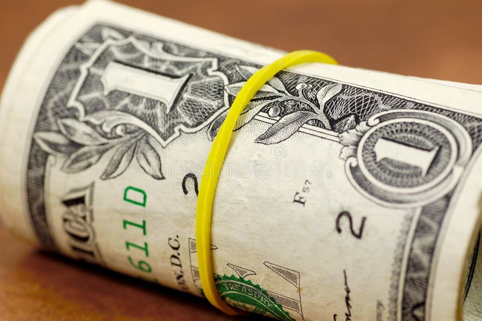 Roll stock image. Image of tender, dollar, roll, note, currency - 72319
