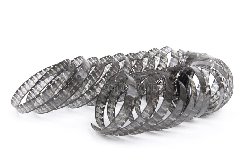 Roll of 8 mm film stock image. Image of isolation, loose - 28005747