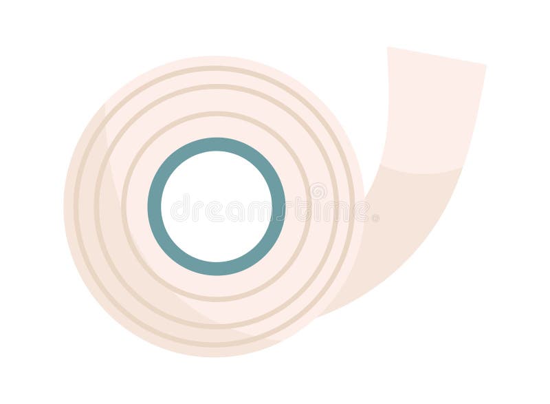 Roll of Bandage stock vector. Illustration of bandage - 277675706