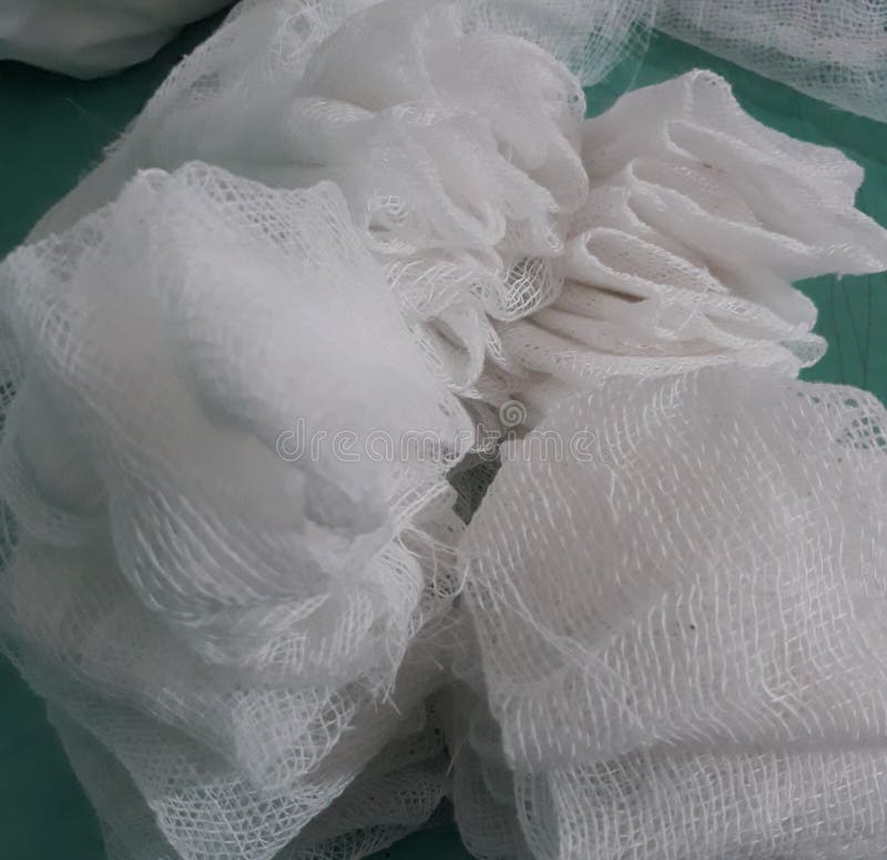 Roll Bandage Using the Dressing, Operation, Plaster Stock Image - Image ...