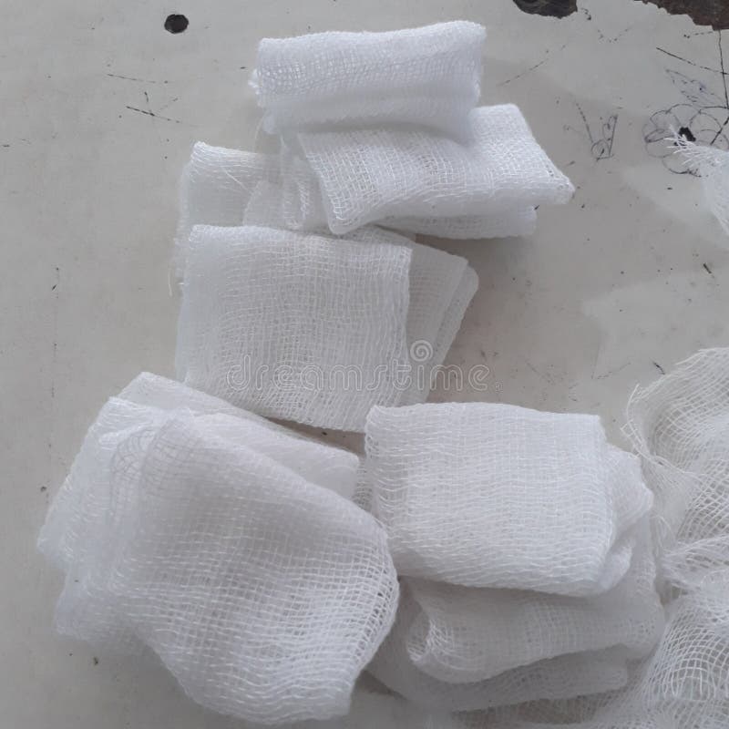 Roll Bandage Using the Dressing, Operation, Plaster Stock Image - Image ...