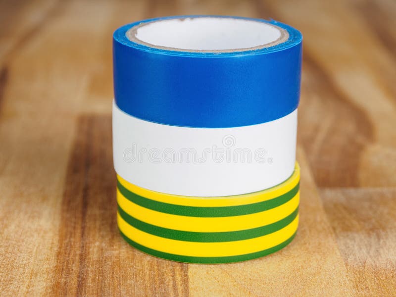 A Roll of Black Insulating Tape, Its Texture and Shine. a Close-up of a ...